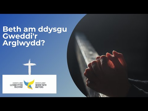 Learn how to say The Lord's Prayer in Welsh. Beth am ddysgu Gweddi'r Arglwydd?