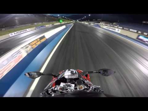 BMW S1000RR vs Stingray Corvette 1/4 mile
