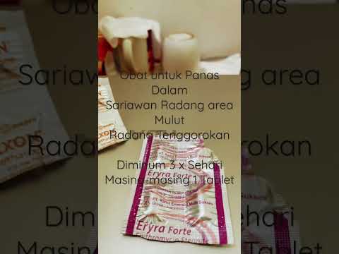 Obat Panas Dalam Sariawan Radang Tenggorokan