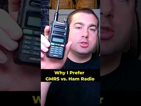 Why GMRS is better than HAM Radio for SHTF