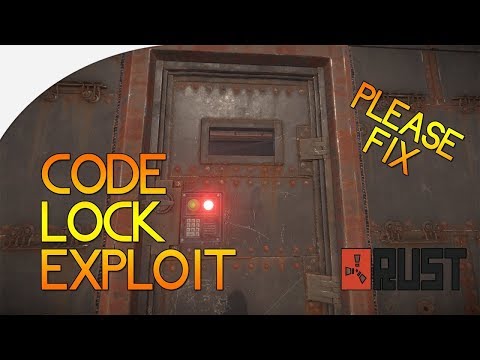 Hacking Code Locks in Rust | Undetected | 2017