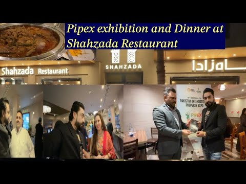 Had an amazing time at the Pipex Exhibition and Dinner at Shahzada Restaurant!