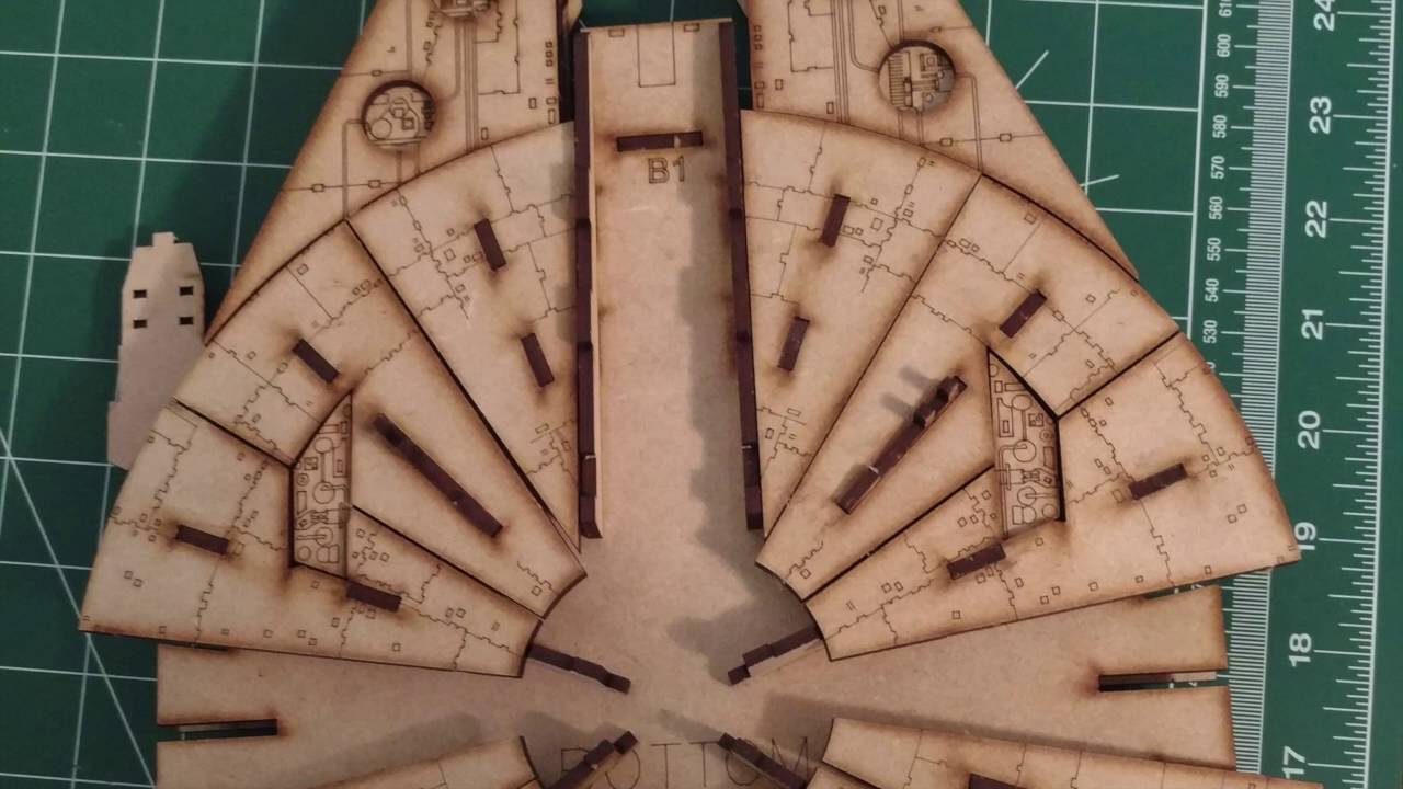 YT-1300 Freighter Model Build