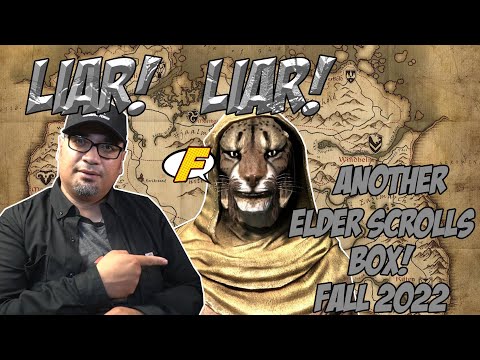 Elders Scrolls Fall 2022 LOOTCRATE box review