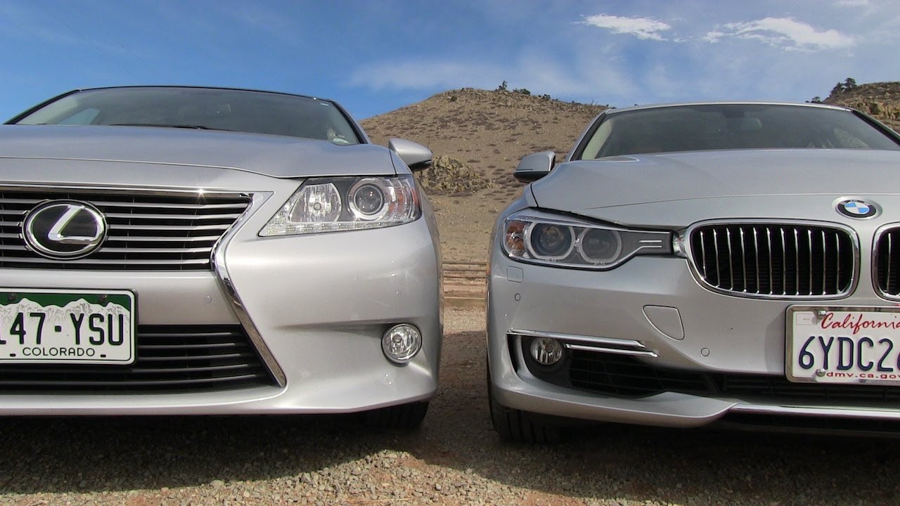 BMW F30 335i vs Lexus ES 350 by TFLCar - autoevolution