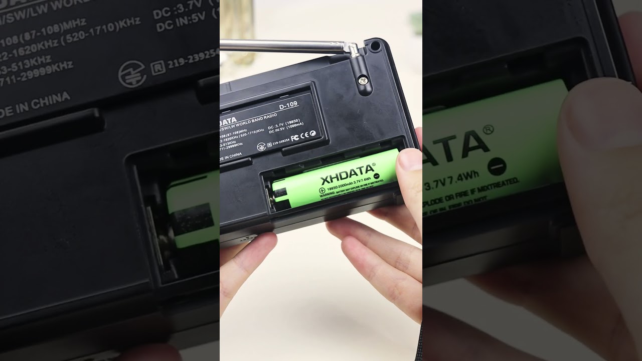 XHDATA D-109 Suitable for many scenarios #portableradio #emergencyequipment #fm