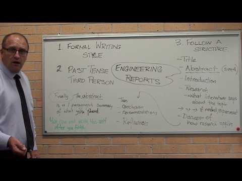 What is an engineering report