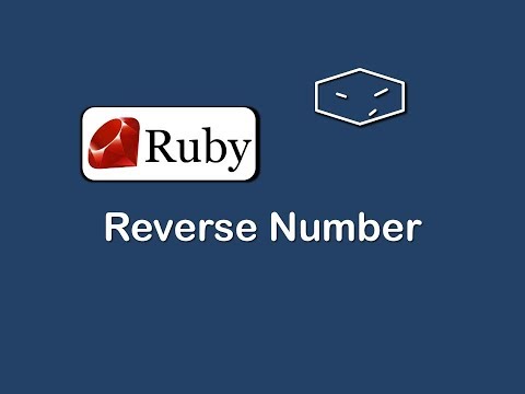 Learn reverse number in ruby - Mind Luster