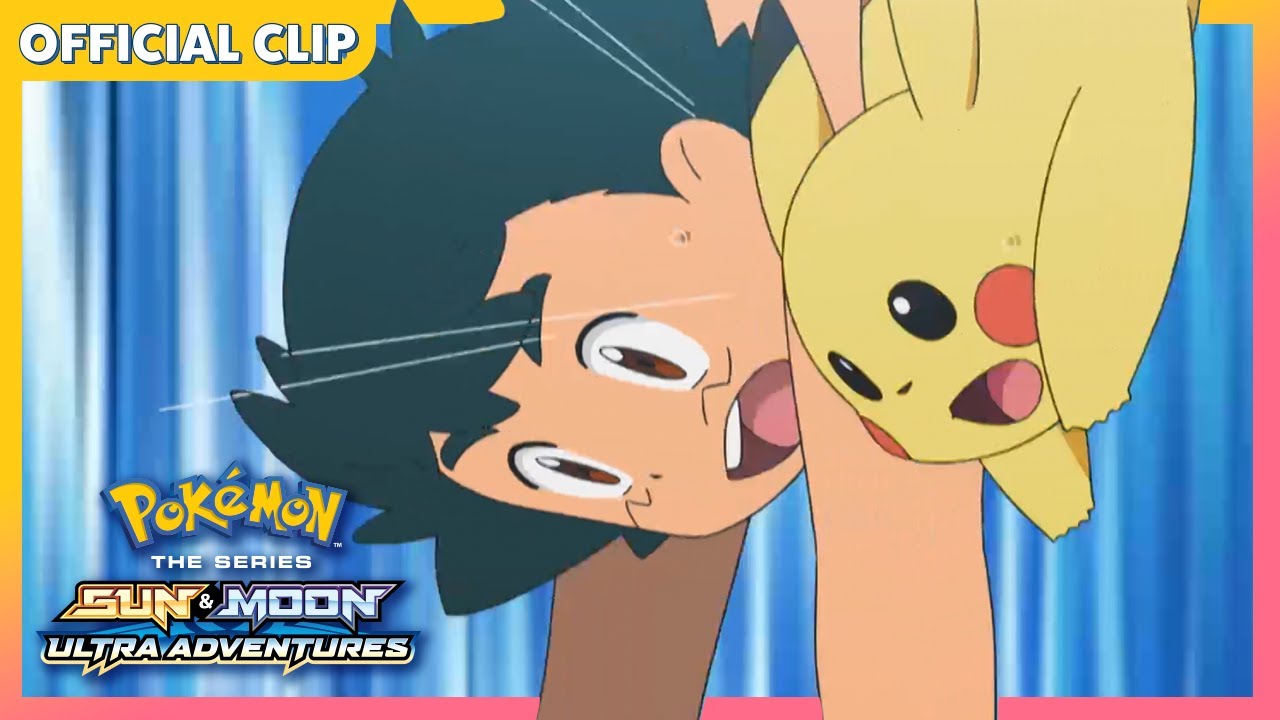 A Pokémon Diving Board! | Pokémon the Series: Sun & Moon—Ultra Adventures | Official Clip