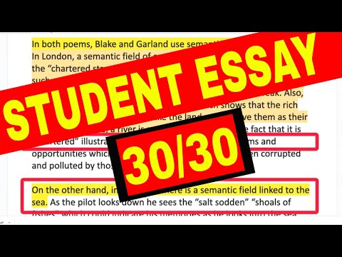 Poetry Comparison: 4 Ways to Get Grade 9