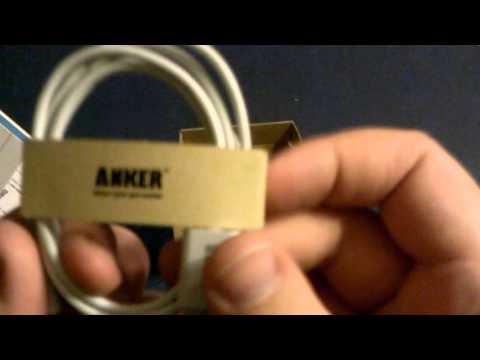 Anker Lightning to USB Cable (3ft) for iPhone Unboxing