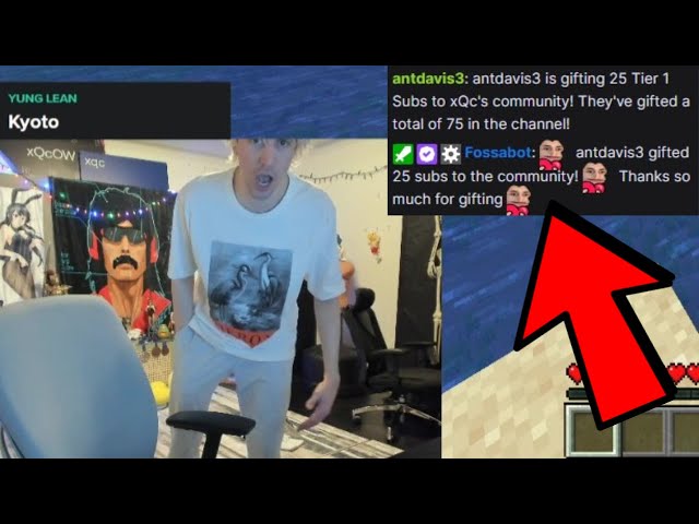 NBA star forward Anthony Davis gifted 25 subs to xQc after the streamer ...
