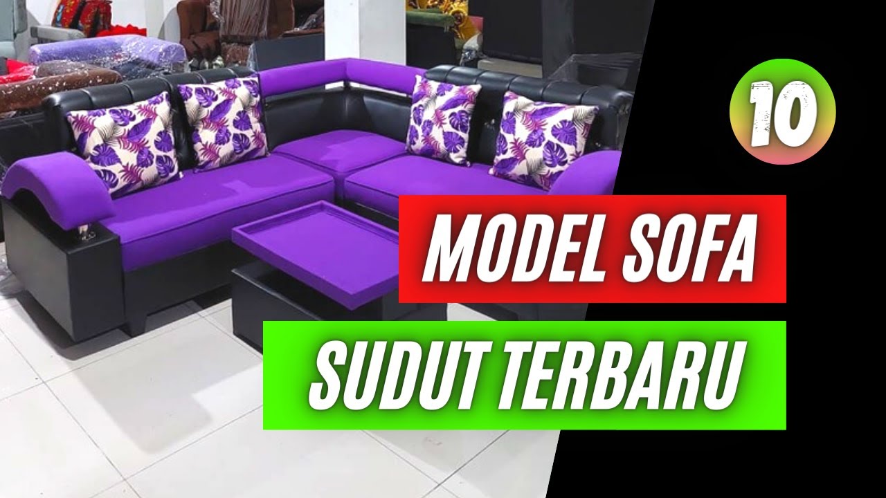 10 Model kursi sofa sudut terbaru | Desain rumah