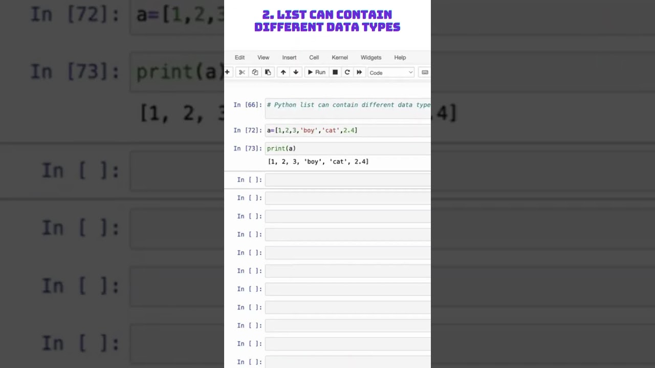 Mastering Python Programming: Essential List for Data Cleaning and #machine  Learning #python