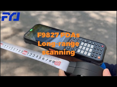 Amazing Long-Range Scanning with the F9827 PDA - Up to 20 Meters!