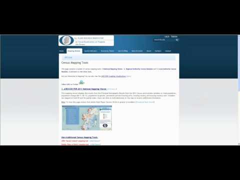 Census 2011 Small Area Population Statistics - Interactive Mapping Tool (SAPMAP)