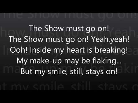 The Show Must Go On Queen Lyrics 720