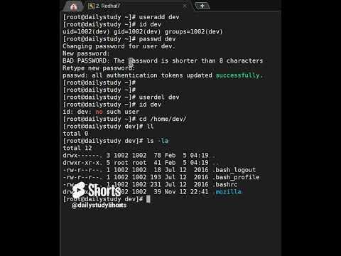 How to add and delete user in Linux   Linux user add and delete