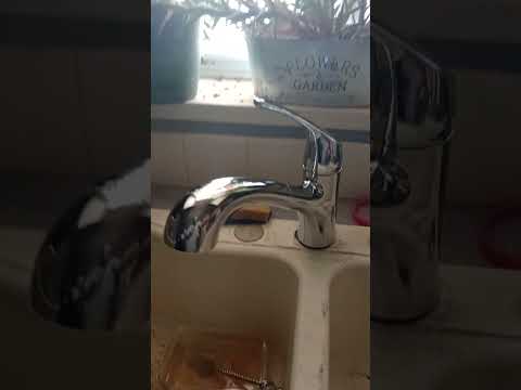 #diy #kitchenfaucet #replacement #$40 #walmart #mainstay #az #rural #frugalliving #watchyourback 🌵🐍🌵