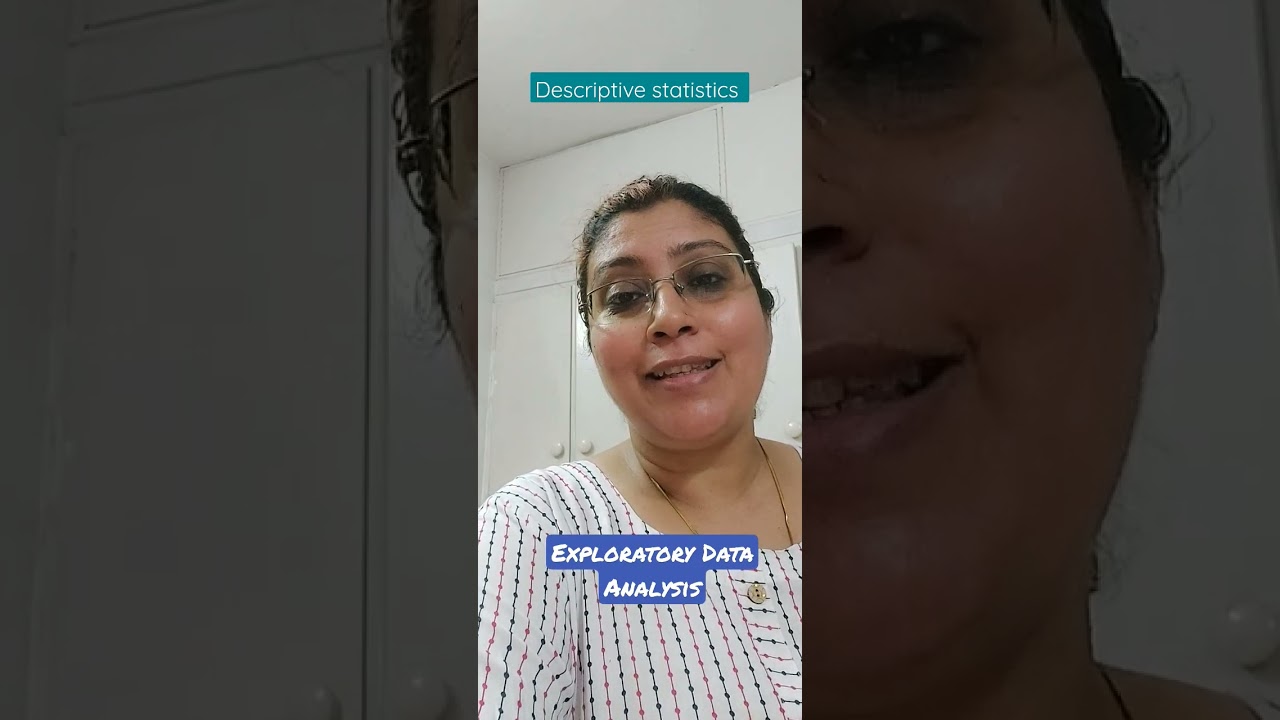 Descriptive #statistics for exploratory #data #analysis