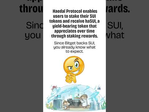 New update; Join Haedal Protocol, A SUI Blockchain Project. #bitget #trading #blockchain #sui #bgb