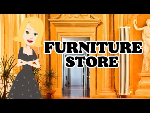 English Conversation in the Furniture store| Interior Design (and more)