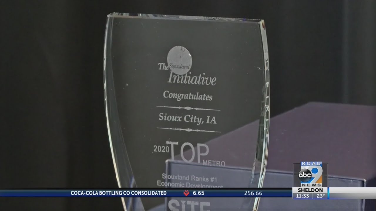 Sioux City metro recognized for 2020 economic development