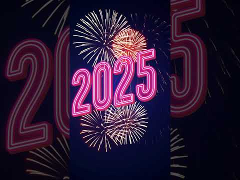 Happy New Year 2025 Fireworks Celebration #newyear #2025