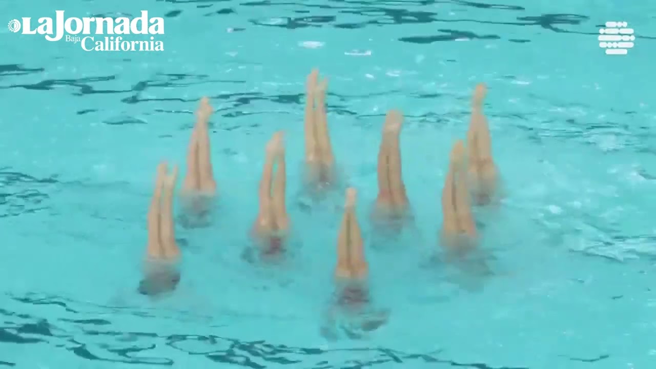 Medalla de oro para México en nado sincronizado