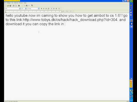 cs 1.6 hack aimbot and more(download link)