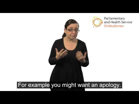 Tips on making a complaint to the NHS in England