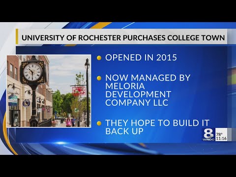 University of Rochester buys College Town