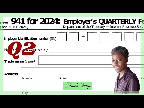 How to fill out Form 941 for 2024 Q2 Employer Quarterly Federal Employment Tax Return 23