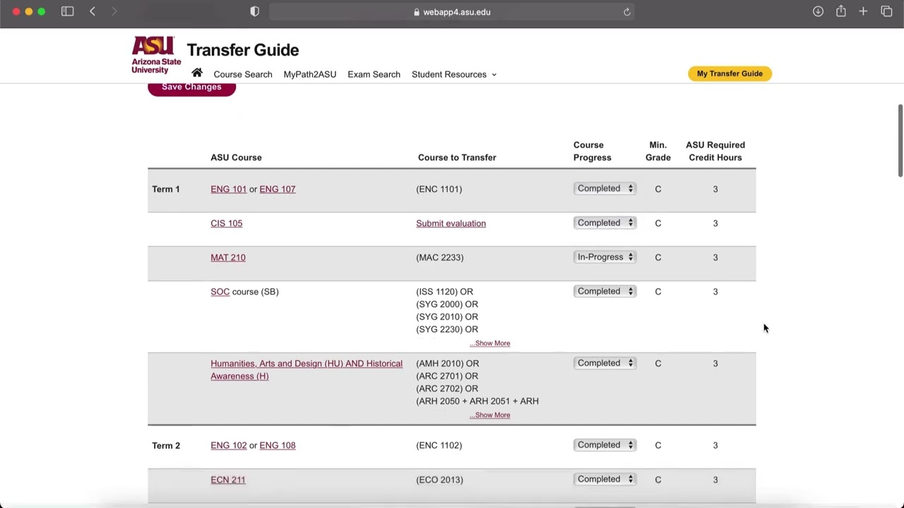 3 - My Transfer Guide Login
