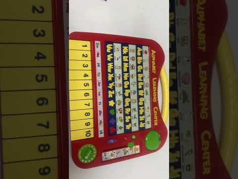 ABC learning center toy