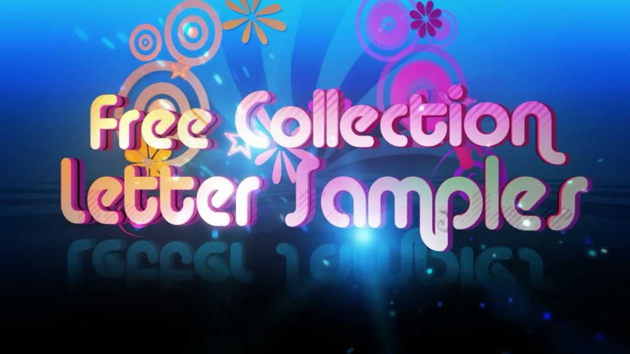 Free Collection Letter Samples
