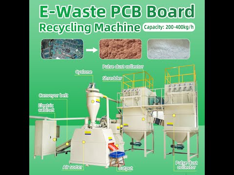 How Do I Recycle E Waste ? 丨E Waste Recycling Machine