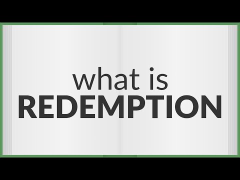 Redemption | meaning of Redemption