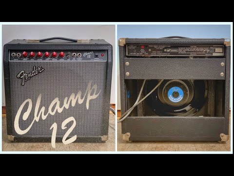 Fender 80’s fender all Tube champ 12 with Dan torres mod | Reverb