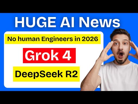 Elon Musk’s NEW Grok 4 is INSANE | DeepSeek R2 Delayed | Software Engineers in 2026