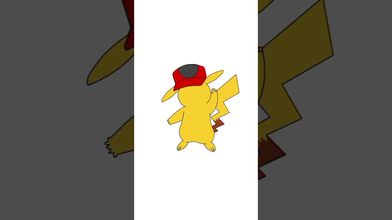 DRAWING PIKACHU USING PYTHON TURTLE ON PYDROID ANDROID #shorts #python #programming