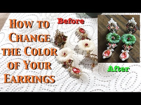 Tutorial: How to Change the Color of Your Earrings | Creator's Image Studio