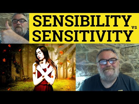 🔵 Sensibility Vs Sensitivity Meaning - Sensibility Examples - Sensitive Defined- Sensible Definition