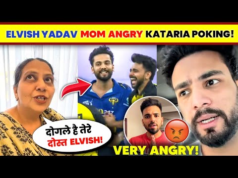 OMG!???? Elvish Yadav MOM Angry On Love Kataria & Lakshay POKE Elvish ECL????| Kataria Vs Elvish Yadav
