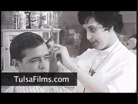 MUST SEE - WOMAN BARBER FEATURE NEWS STORY 1965 Tulsa Oklahoma