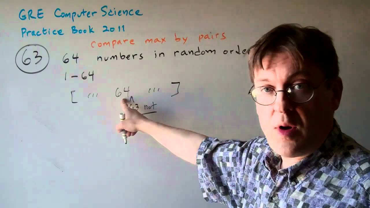 GRE Computer Science Question 63