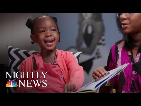 Girl Awestruck By Michelle Obama Portrait Hopes To Inspire Kids With New Book | NBC Nightly News