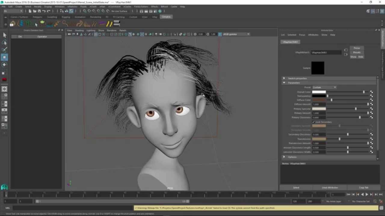 Ornatrix hair for Maya: Quick Intro