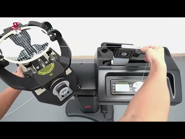 Electronic Stringing Machine - S6 TENNIS/BADMINTON STRINGING MACHINE ...