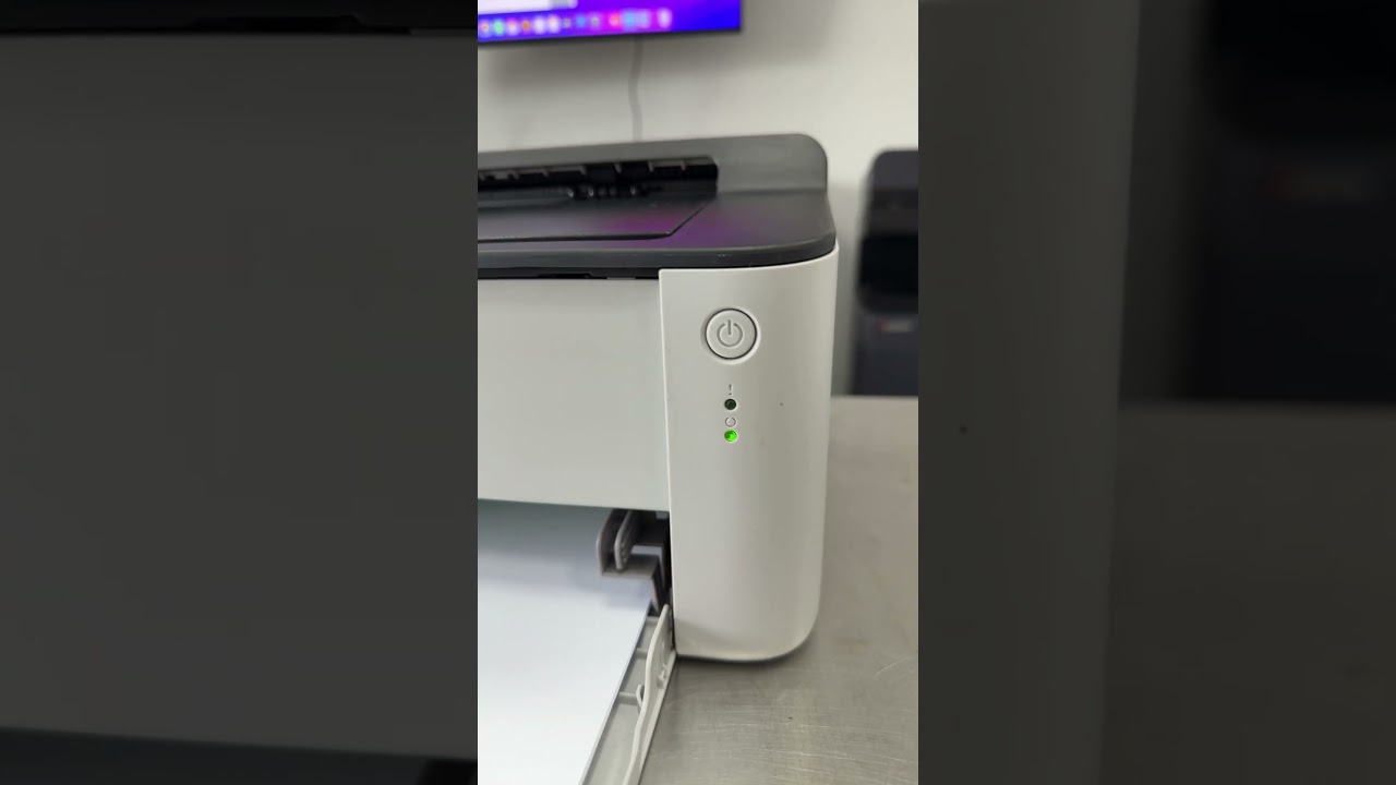 Brother HL-1110 – Printing Test Page in Seconds! 🖨️  #printer